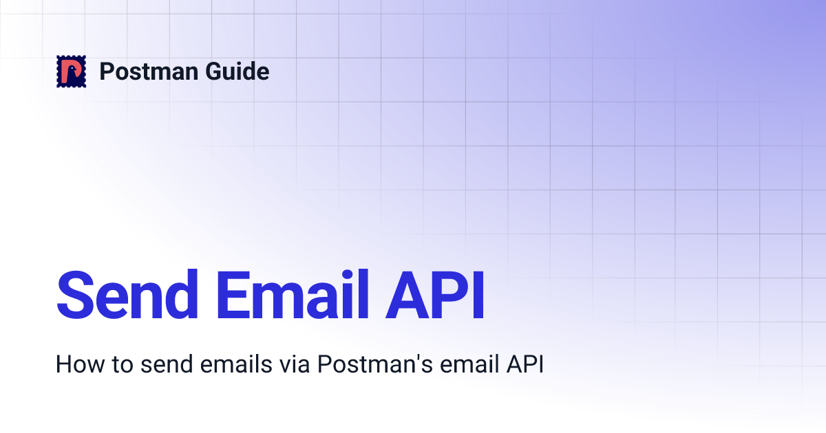 Send Email API | Postman Guide